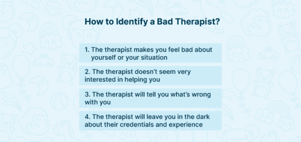 Identifying A Bad Therapist: 10 Warning Signs That You Deserve Better
