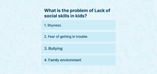 What Causes Lack of Social Skills In Kids? - United We Care